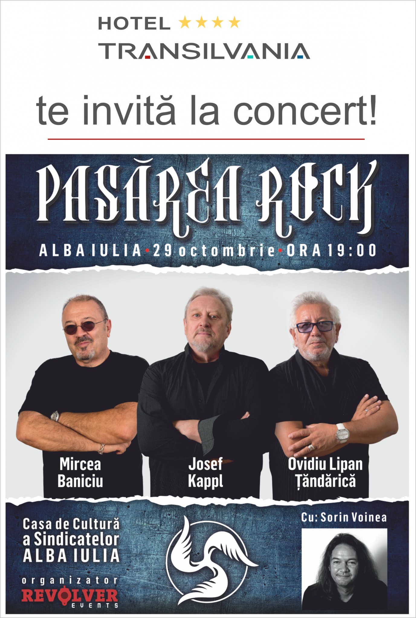 Pasarea Rock la Alba Iulia - Hotel Transilvania